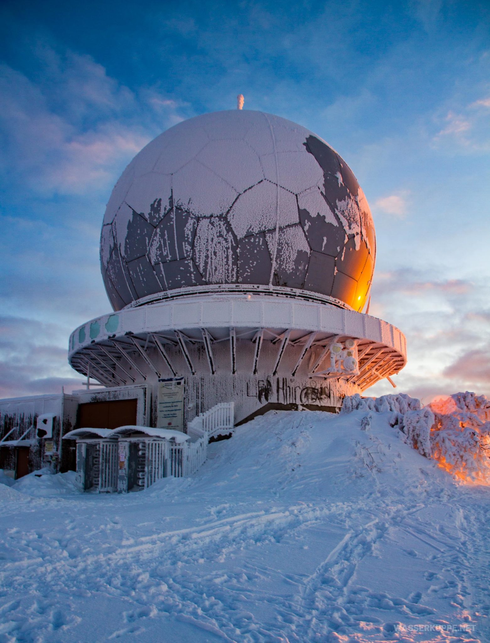 Wasserkuppe am 10. Januar 2021 - rhoen.rocks