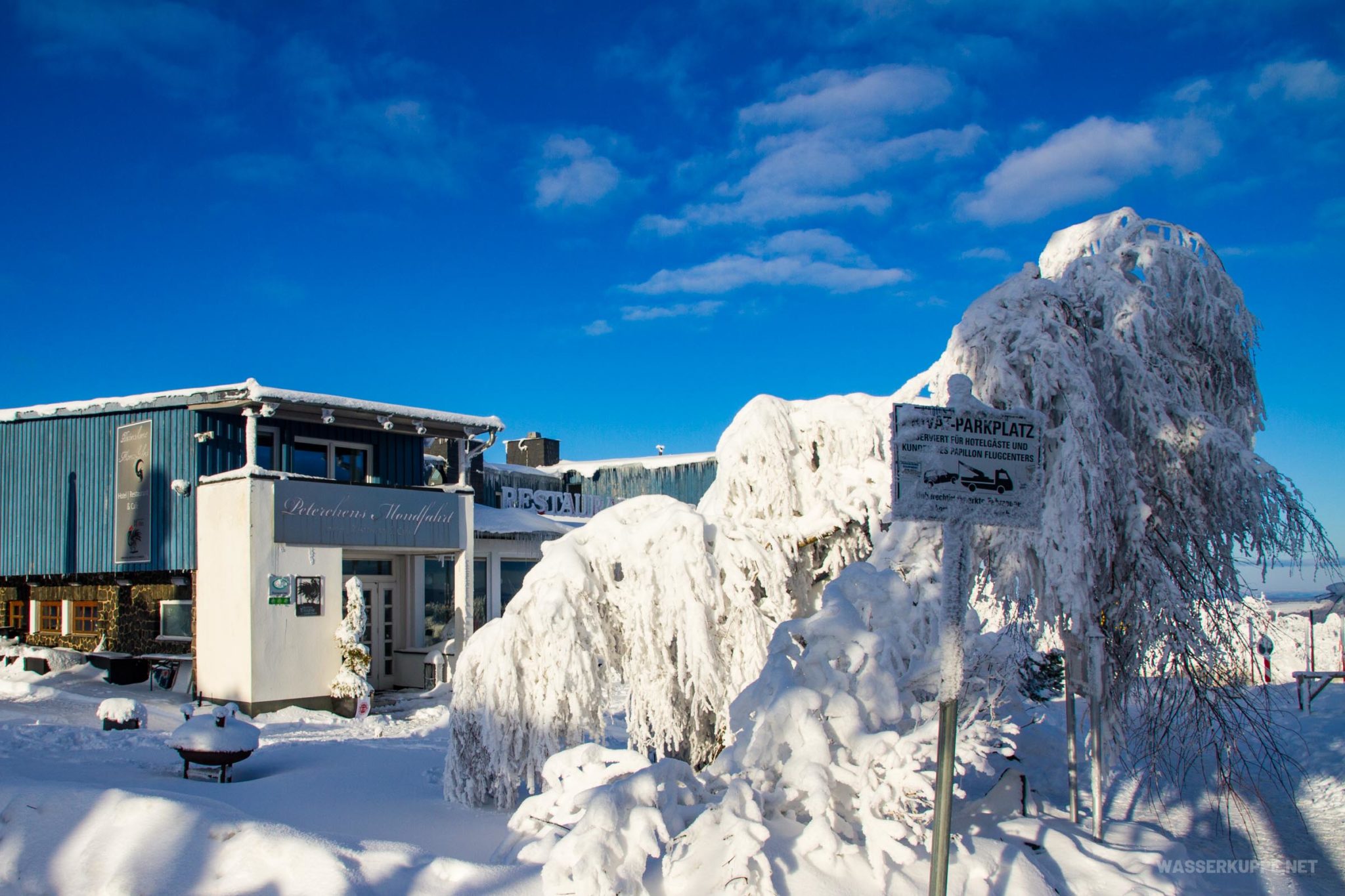 Wasserkuppe am 10. Januar 2021 - rhoen.rocks